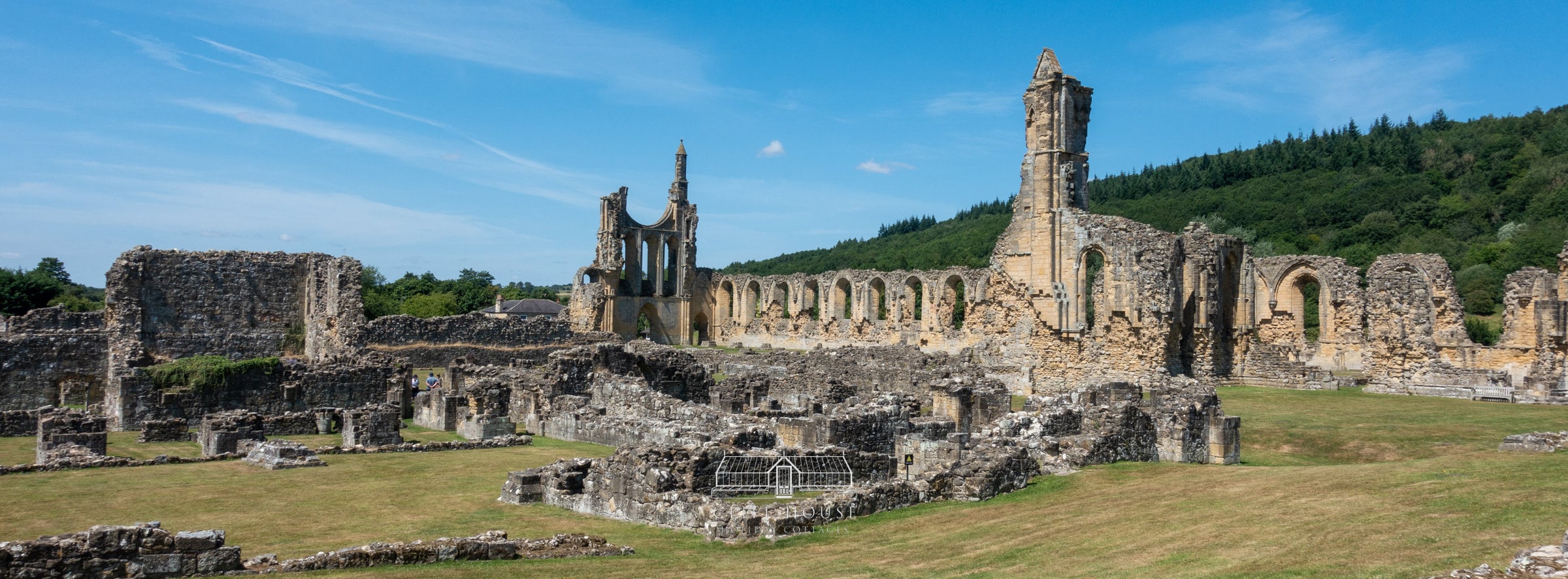 A visit to Byland Abbey in North Yorkshire